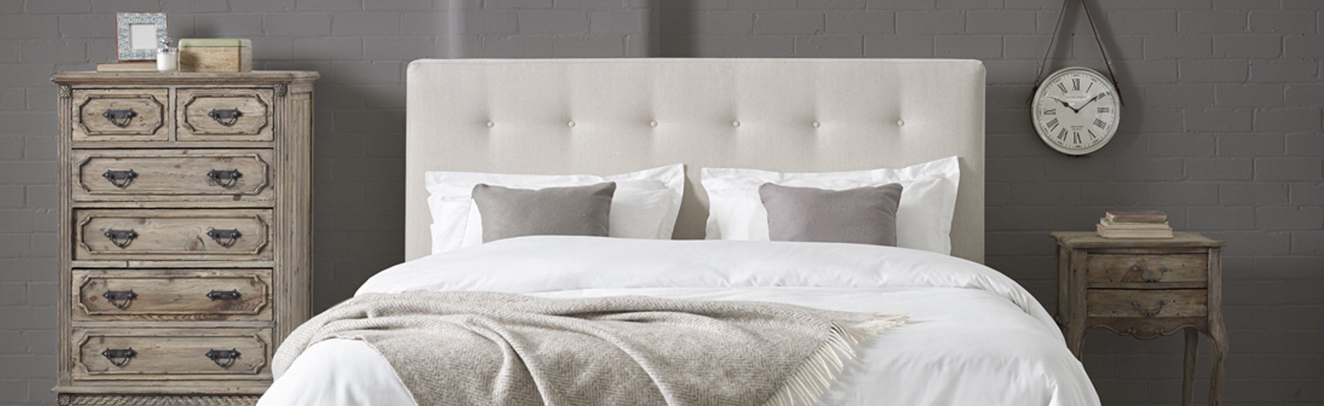 The English Bed Company | Upholstered Beds & Headboards - UK Delivery