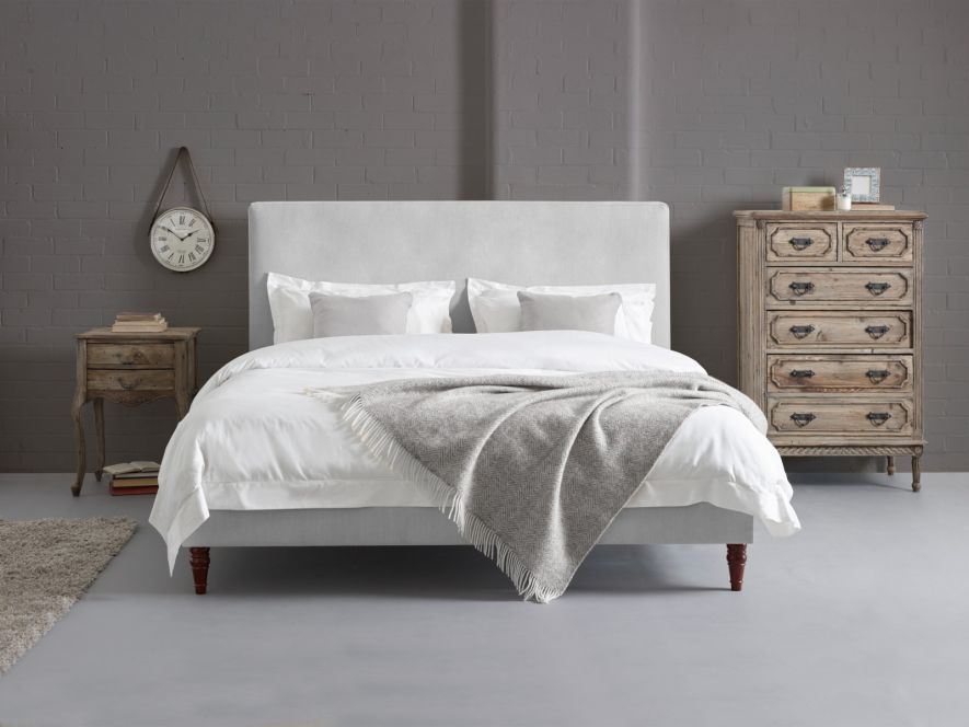 Evie solid wood platform bed store