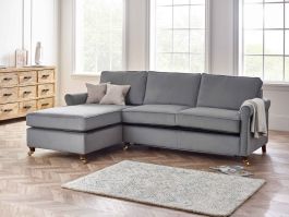 Salisbury Fabric Chaise Sofa Bed | Relaxed Modern Design