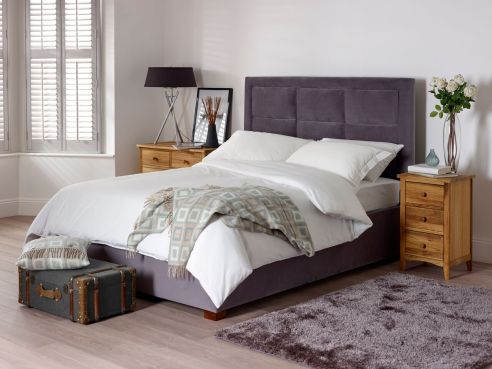 Super King Size Beds: Fabric Upholstered Divan, Sleigh, On Legs & More